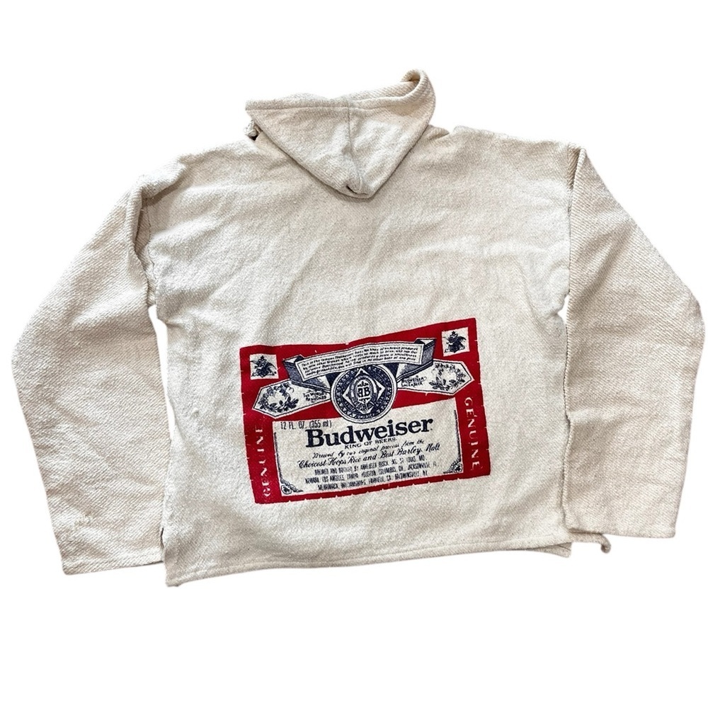 Vintage Budweiser Logo Advert Drug Rug - Gem